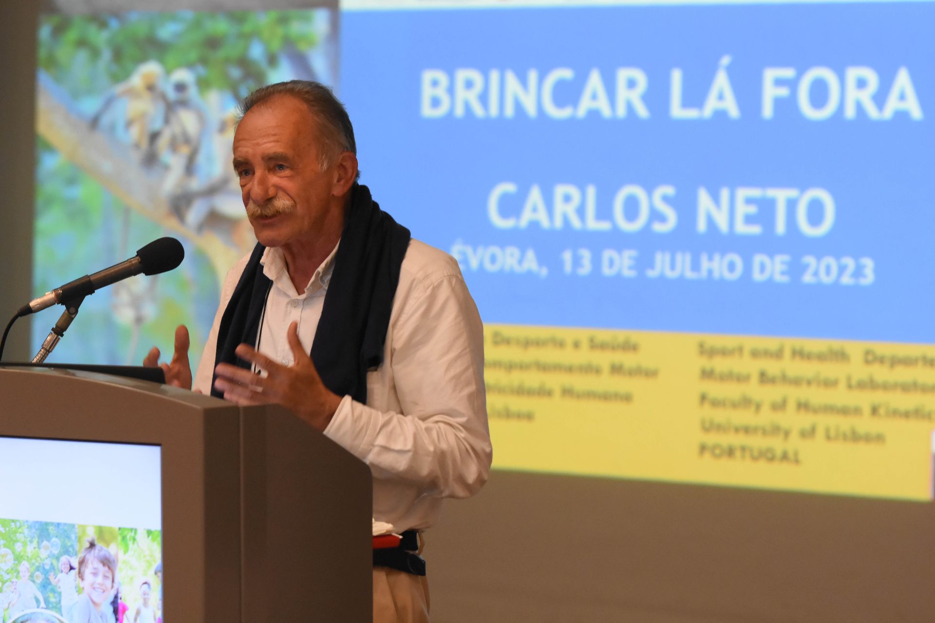 “Libertem as crianças. Saudável é quem tem joelhos esfolados!”, afirmou ...