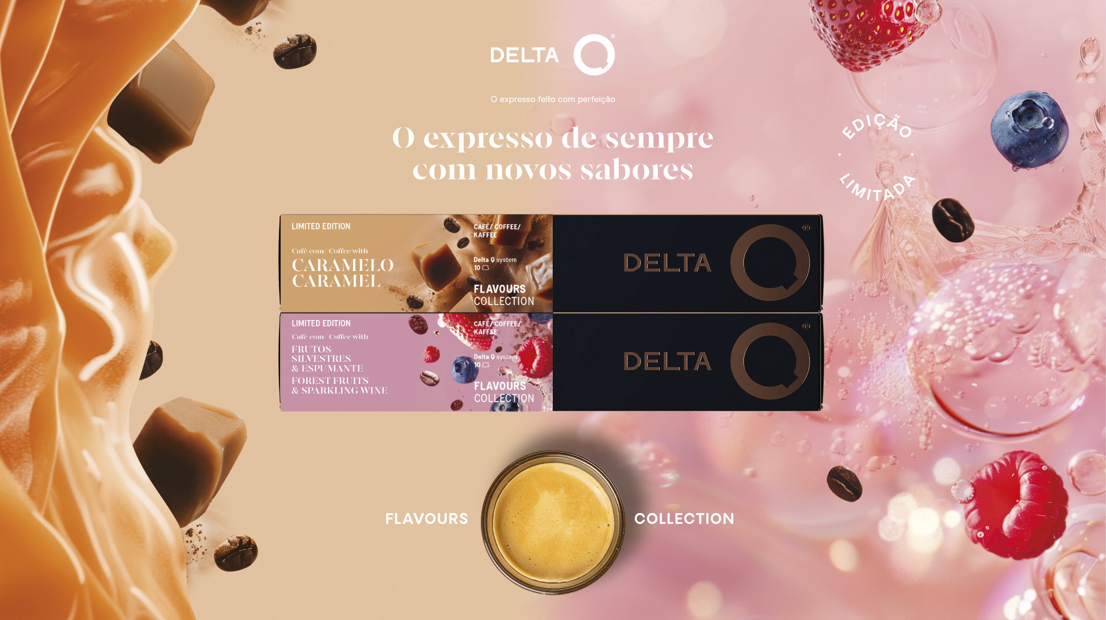 Delta Q traz inovação ao mercado com o lançamento dos blends Caramelo e ...